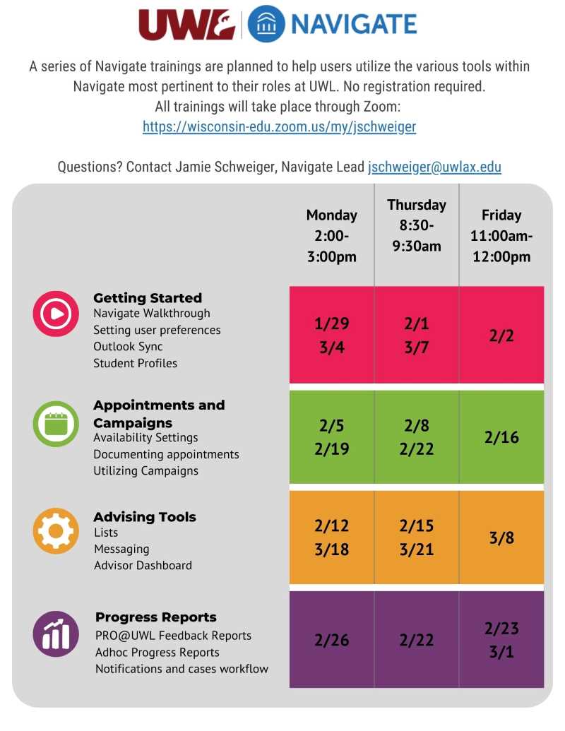 Welcome - Navigate | UW-La Crosse
