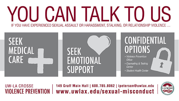 Welcome – Violence Prevention | UW-La Crosse